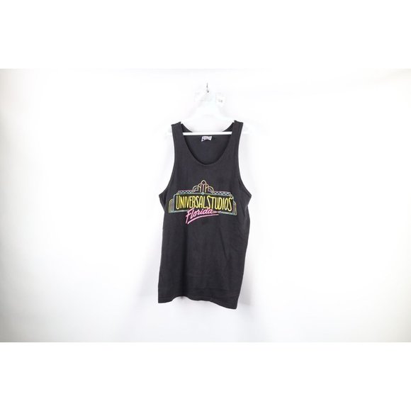 Vintage | Shirts | Vtg 9s Mens M Faded Spell Out Universal Studios ...